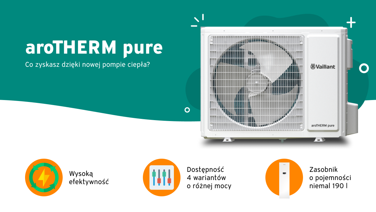Nowość w portfolio marki Vaillant – pompa aroTHERM pure - Chcebudowac ...