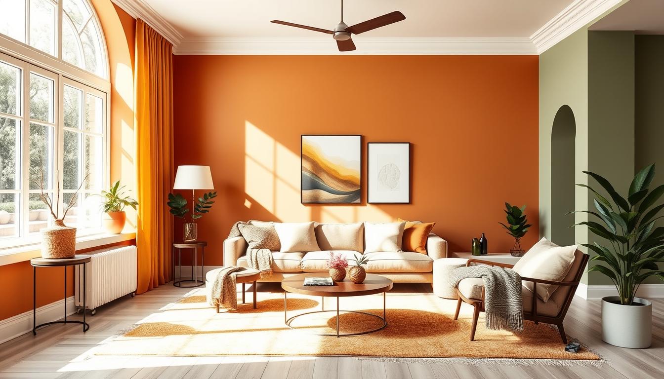 Modne kolory ścian 2025: Trendy i inspiracje dekoracyjne